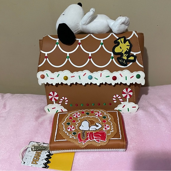 Peanuts | Bags | Peanuts Snoopy Gingerbread House Mini Backpack And ...